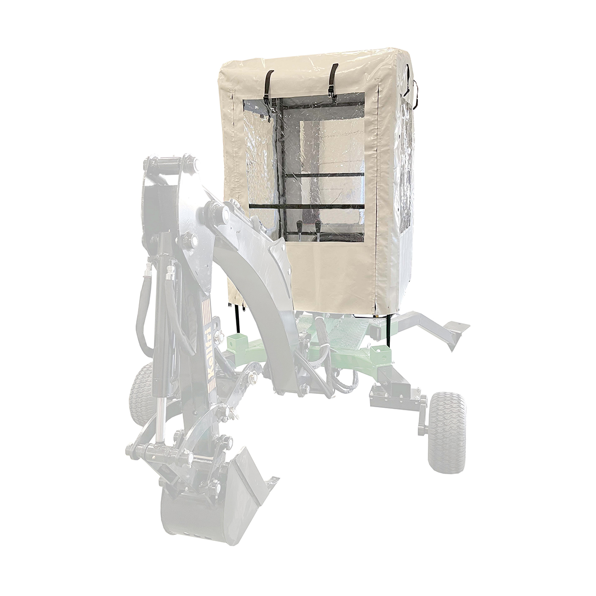 Vinyl cab | Mini-excavator | Kellfri