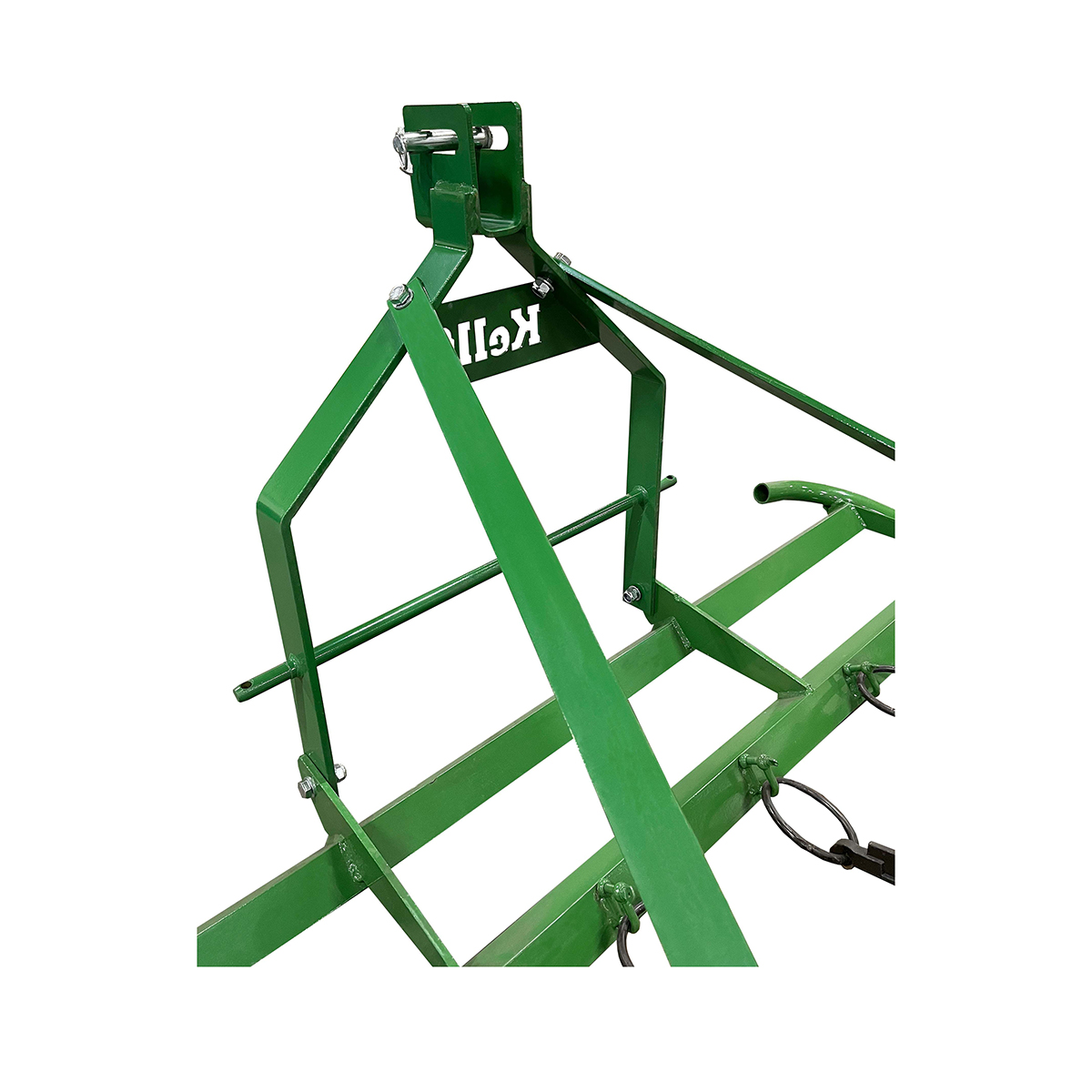 Grassland harrow with 2 metres working width and 3 rows of triangles