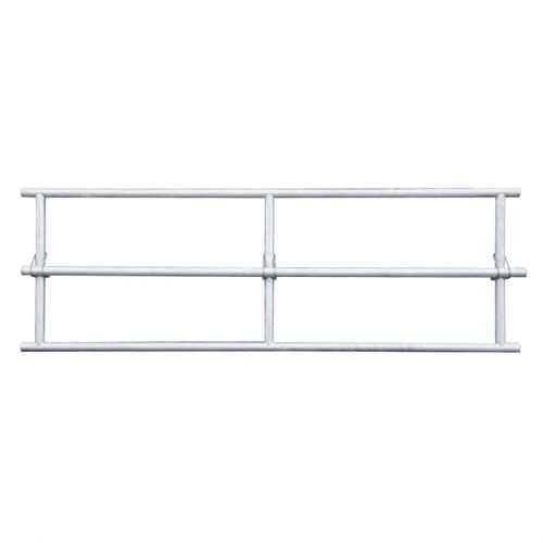 Feed barrier with adjustable neck boom