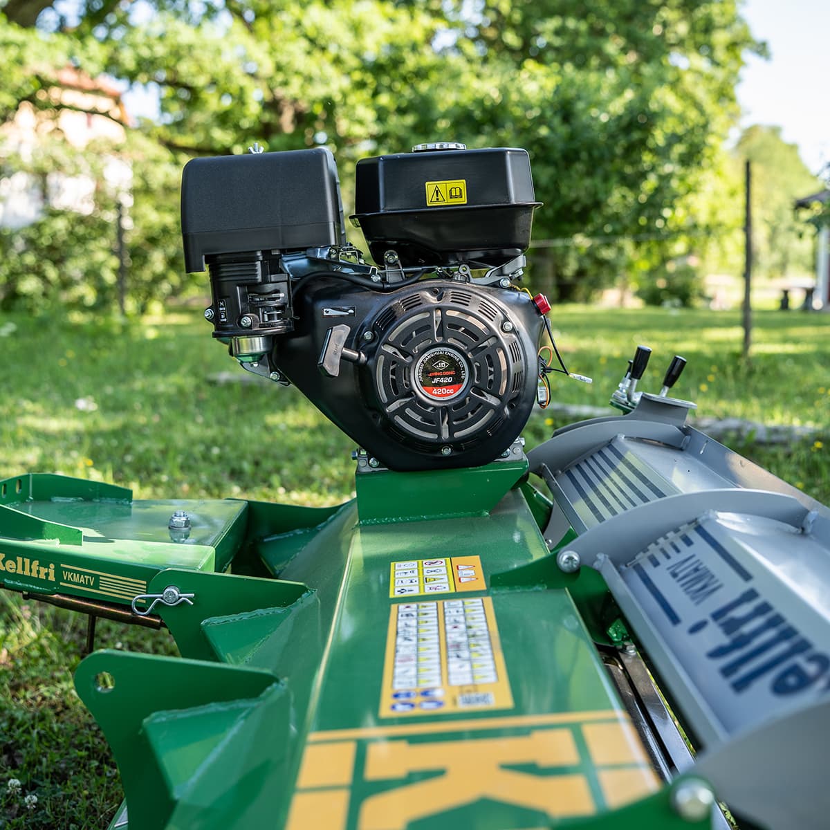 ATV mower, 120 cm, with flap