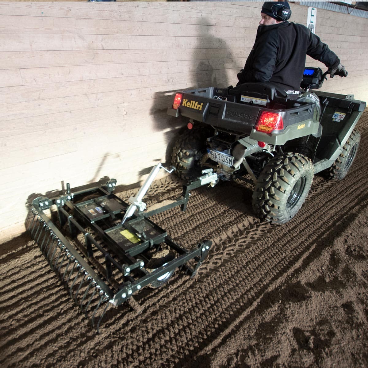 Side scraper | Yard harrow ATV | Kellfri