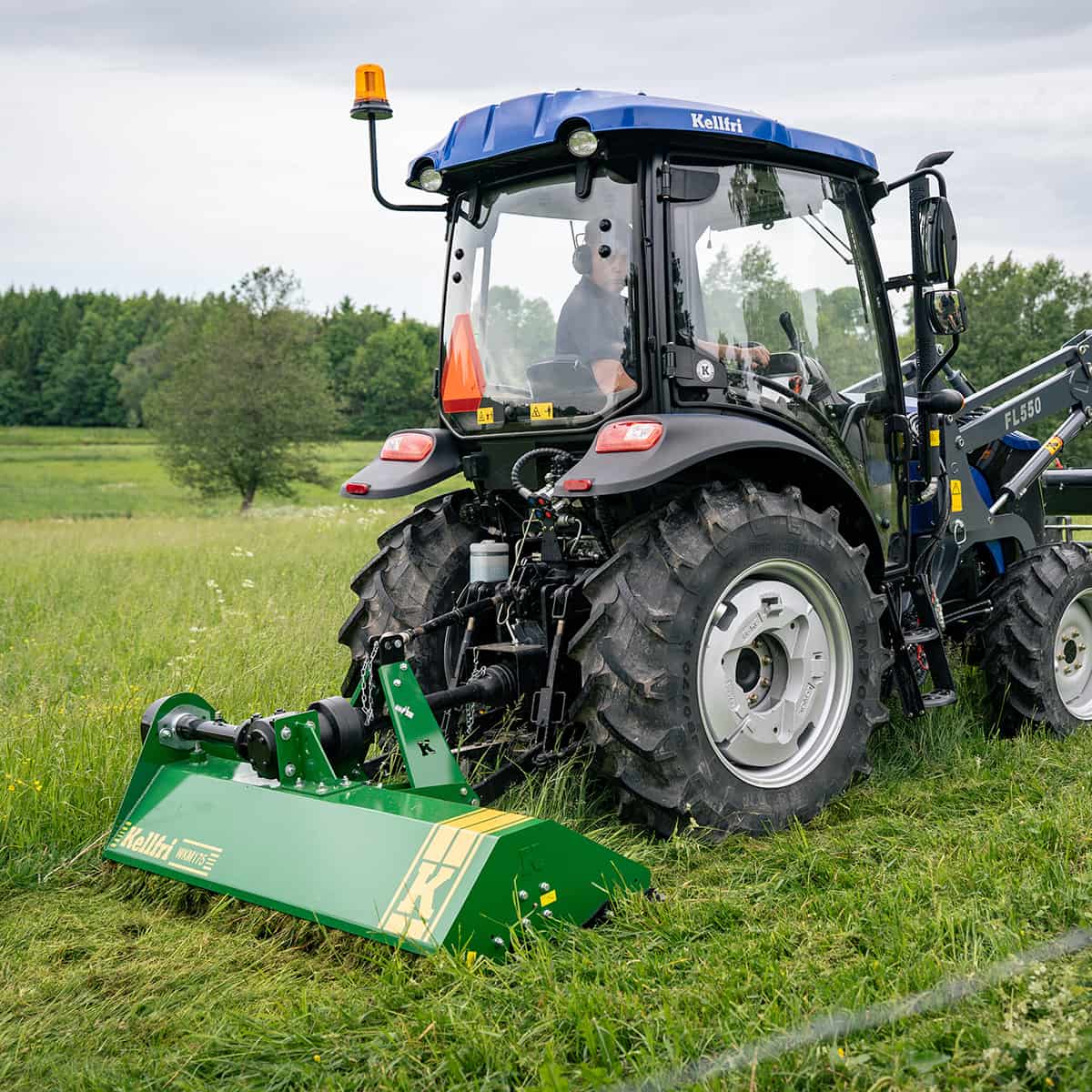 Flail mower 1.95 m | Affordable grassland machines from Kellfri