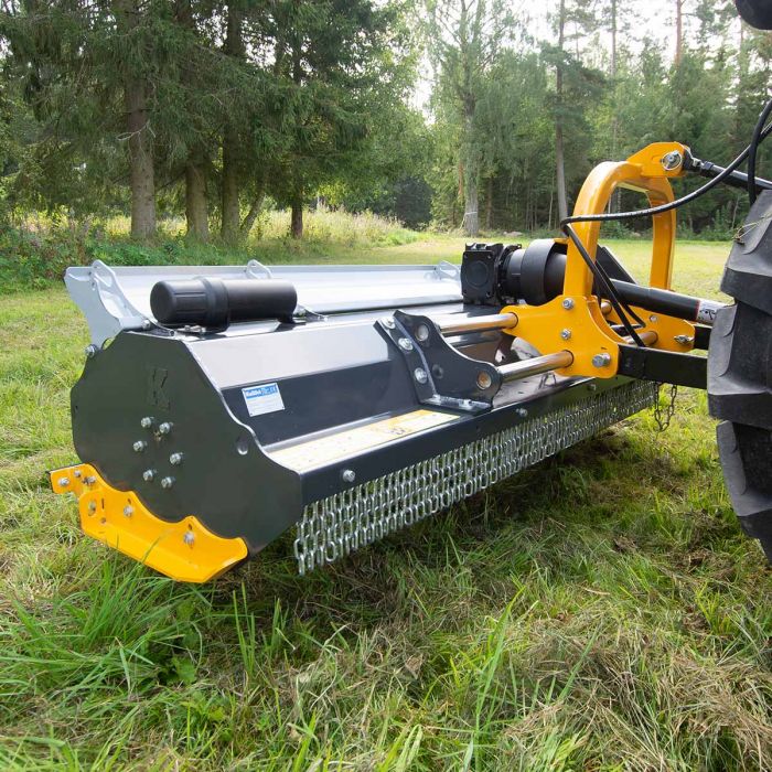 Flail mower 1.45 m with support roller | Flail mower from Kellfri