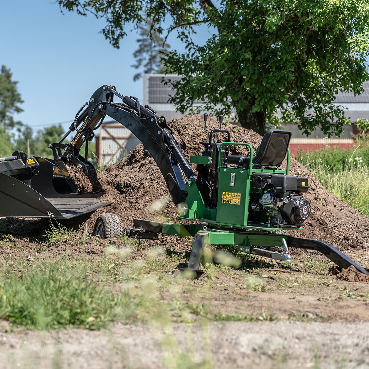 Backhoe Digger 360° | ATV | Kellfri